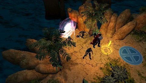 Screenshot of X-Men: Legends II - Rise of Apocalypse (PSP, 2005 ...