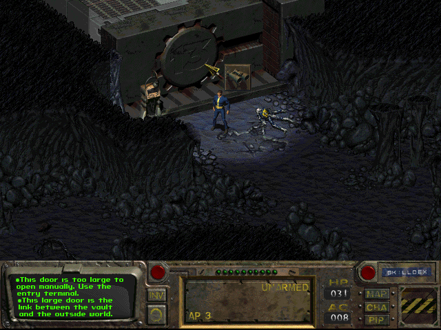 Screenshot of Fallout (DOS, 1997) - MobyGames