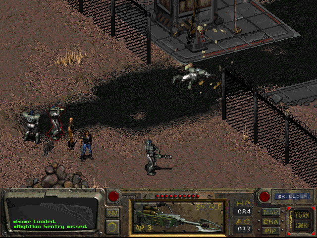 Screenshot of Fallout (DOS, 1997) - MobyGames
