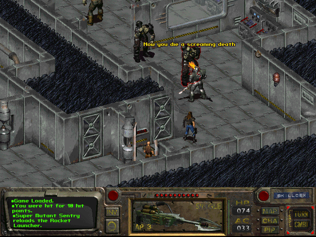 Screenshot of Fallout (DOS, 1997) - MobyGames