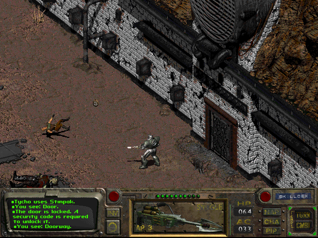 Screenshot of Fallout (DOS, 1997) - MobyGames