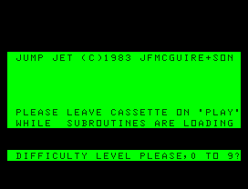 Jump Jet (1983) - MobyGames