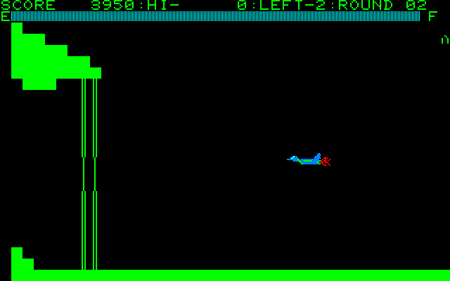 Screenshot of Cosmic Gunner (Sharp MZ-80B/2000/2500, 1983) - MobyGames