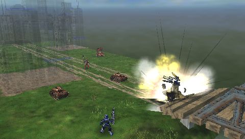 Screenshot of Field Commander (PSP, 2006) - MobyGames