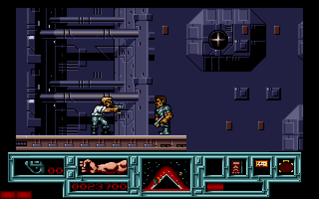 Screenshot of Total Recall (Amiga, 1990) - MobyGames
