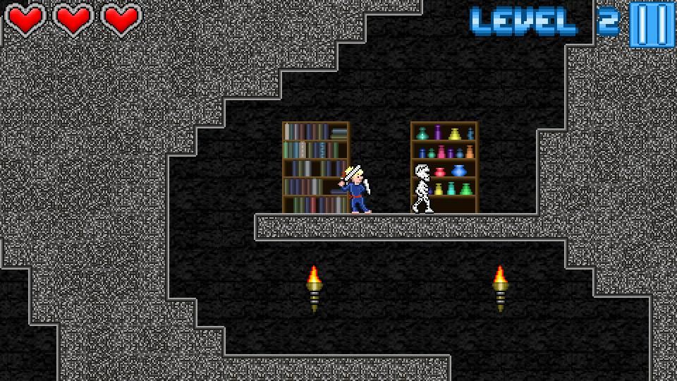 Screenshot of Pixel Sword (Browser, 2014) - MobyGames