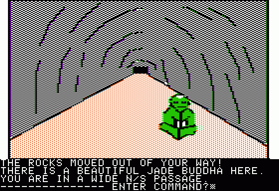Screenshot of Hi-Res Adventure #3: Cranston Manor (Apple II, 1981 ...