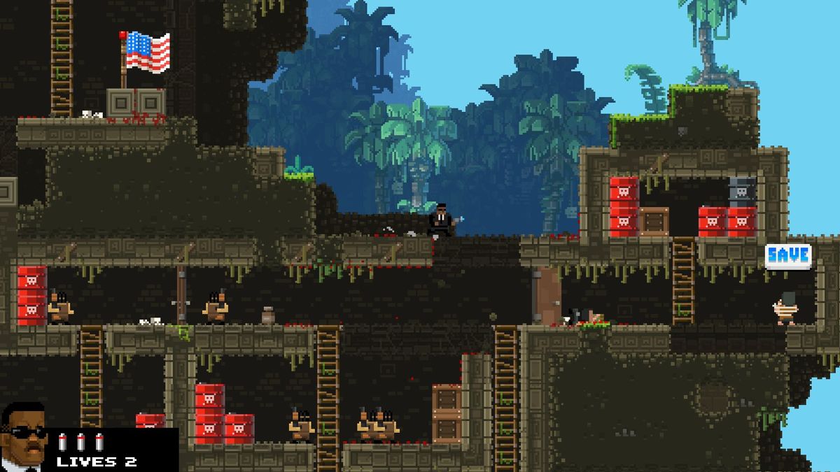 Screenshot of Broforce (Windows, 2014) - MobyGames