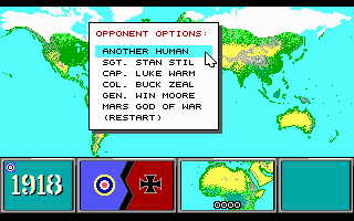 Screenshot of Command H.Q. (DOS, 1990) - MobyGames