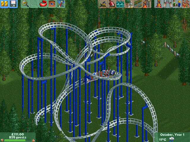 Screenshot of RollerCoaster Tycoon 2: Wacky Worlds (Windows, 2003 ...