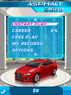 Screenshot of Asphalt: Nitro (J2ME, 2015) - MobyGames