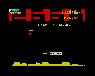 Screenshot of Missile Defence (ZX Spectrum, 1983) - MobyGames