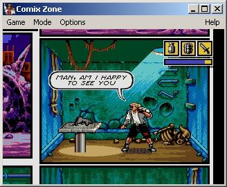 Screenshot of Comix Zone (Windows, 1995) - MobyGames