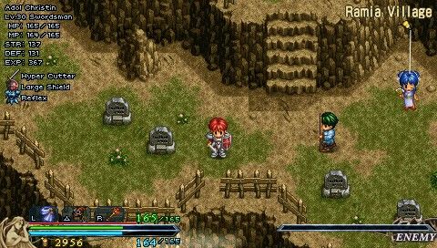 Screenshot of Ys I & II Chronicles (PSP, 2009) - MobyGames