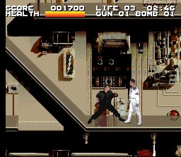 Screenshot of Timecop (SNES, 1995) - MobyGames