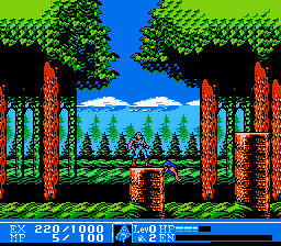 Screenshot of Kick Master (NES, 1992) - MobyGames
