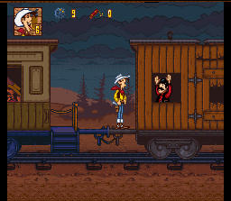 Screenshot of Lucky Luke (SNES, 1997) - MobyGames
