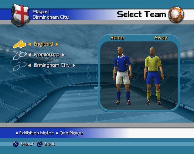 Screenshot of LMA Manager 2004 (PlayStation 2, 2004) - MobyGames