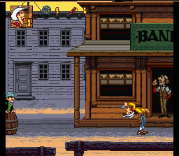 Screenshot of Lucky Luke (SNES, 1997) - MobyGames