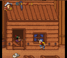 Screenshot of Lucky Luke (SNES, 1997) - MobyGames