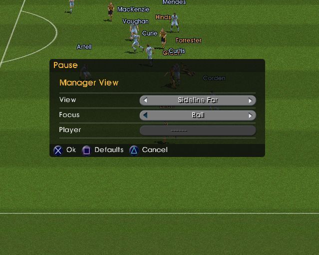 Screenshot of LMA Manager 2004 (PlayStation 2, 2004) - MobyGames