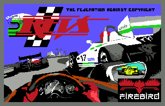 Screenshot of Revs (Commodore 64, 1986) - MobyGames