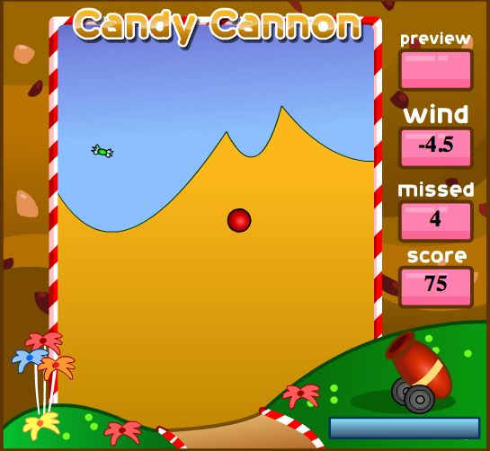 Screenshot of Candy Cannon (Browser, 2006) - MobyGames