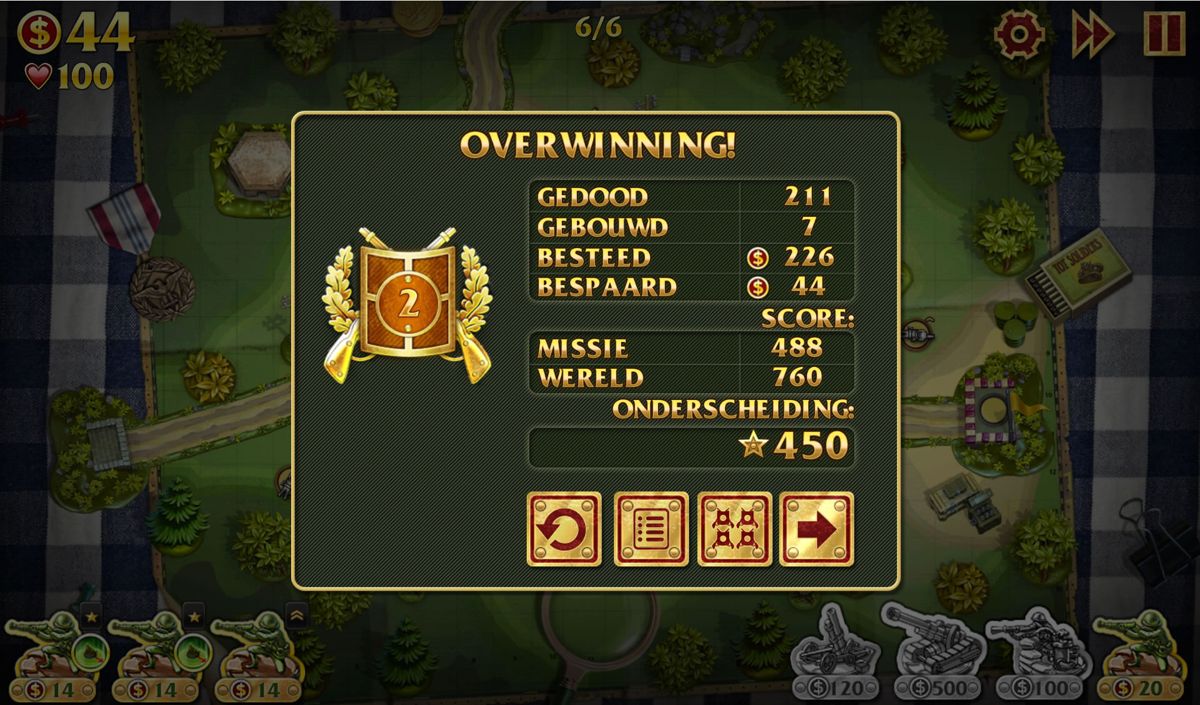 Screenshot of Toy Defense (Android, 2012) - MobyGames