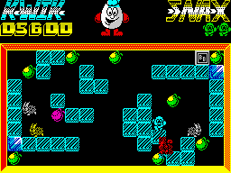 Screenshot of Kwik Snax (ZX Spectrum, 1990) - MobyGames