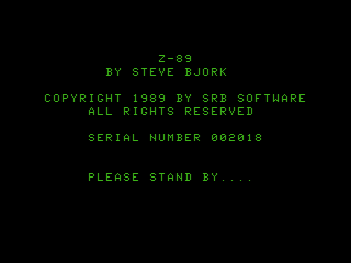 Z-89 (1989) - MobyGames