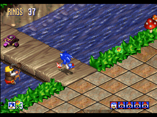 Screenshot of Sonic 3D Blast (Windows, 1996) - MobyGames