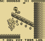 Screenshot of Zool (Game Boy, 1992) - MobyGames