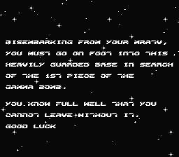 Screenshot of Moon Ranger (NES, 1990) - MobyGames