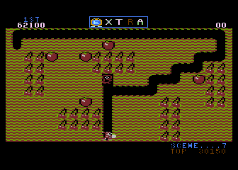 Screenshot of Mr. Do! (Atari 8-bit, 1982) - MobyGames
