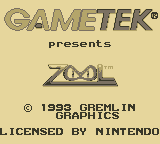 Screenshot of Zool (Game Boy, 1992) - MobyGames