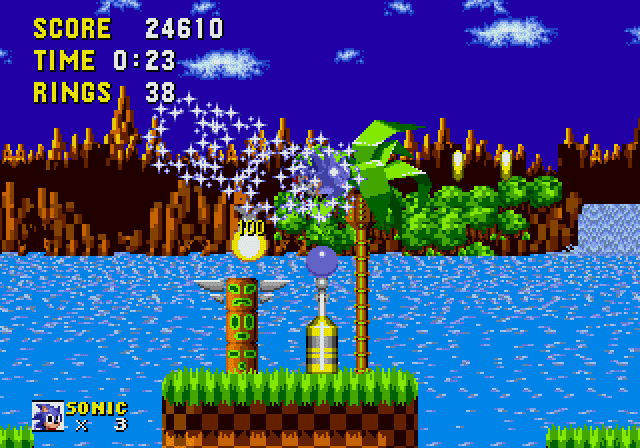 Screenshot of Sonic the Hedgehog (Genesis, 1991) - MobyGames