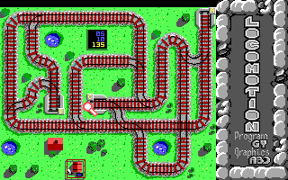 Screenshot of Locomotion (DOS, 1992) - MobyGames