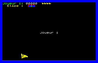 Screenshot of Pulsar II (Thomson TO, 1984) - MobyGames