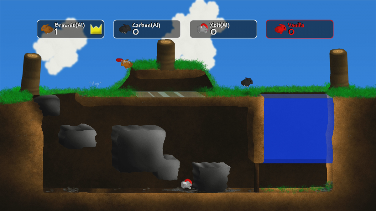 Screenshot of Wabbits! Jumping for Fun (Xbox 360, 2011) - MobyGames