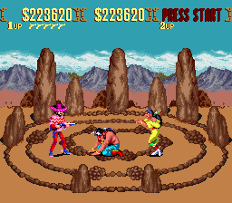 Screenshot of Sunset Riders (SNES, 1991) - MobyGames
