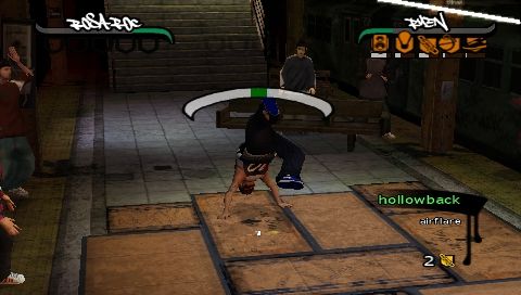Screenshot of B-Boy (PSP, 2006) - MobyGames