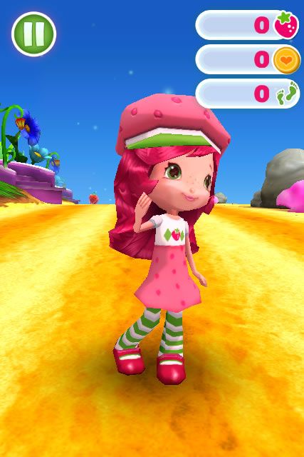 Screenshot of Strawberry Shortcake: Berry Rush (Browser, 2014) - MobyGames