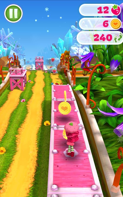 Screenshot of Strawberry Shortcake: Berry Rush (Android, 2014) - MobyGames