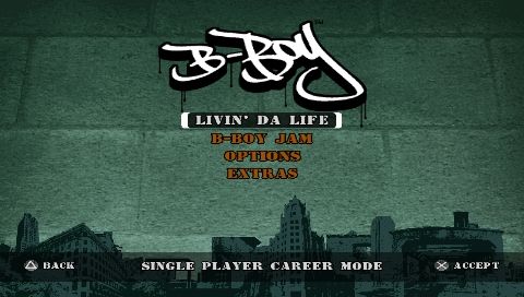 Screenshot of B-Boy (PSP, 2006) - MobyGames