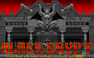Screenshot of Black Crypt (Amiga, 1992) - MobyGames