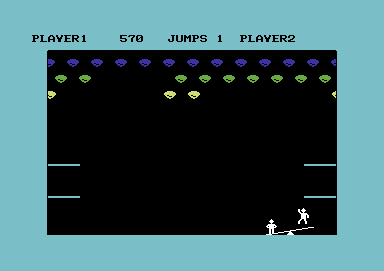 Screenshot of Circus (Commodore 64, 1977) - MobyGames