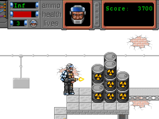 Screenshot of U.R.B.A.N The Cyborg Project (DOS, 1999) - MobyGames