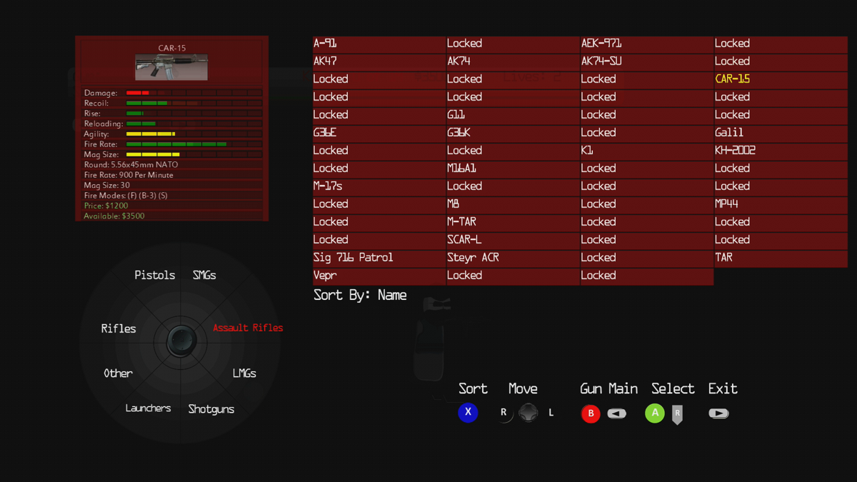 Screenshot of Vector Madness: Zombies (Xbox 360, 2014) - MobyGames