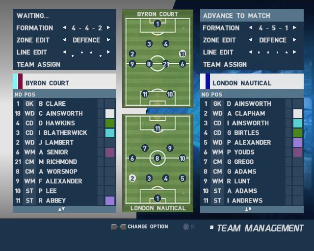 Screenshot of World Tour Soccer 2003 (PlayStation 2, 2002) - MobyGames