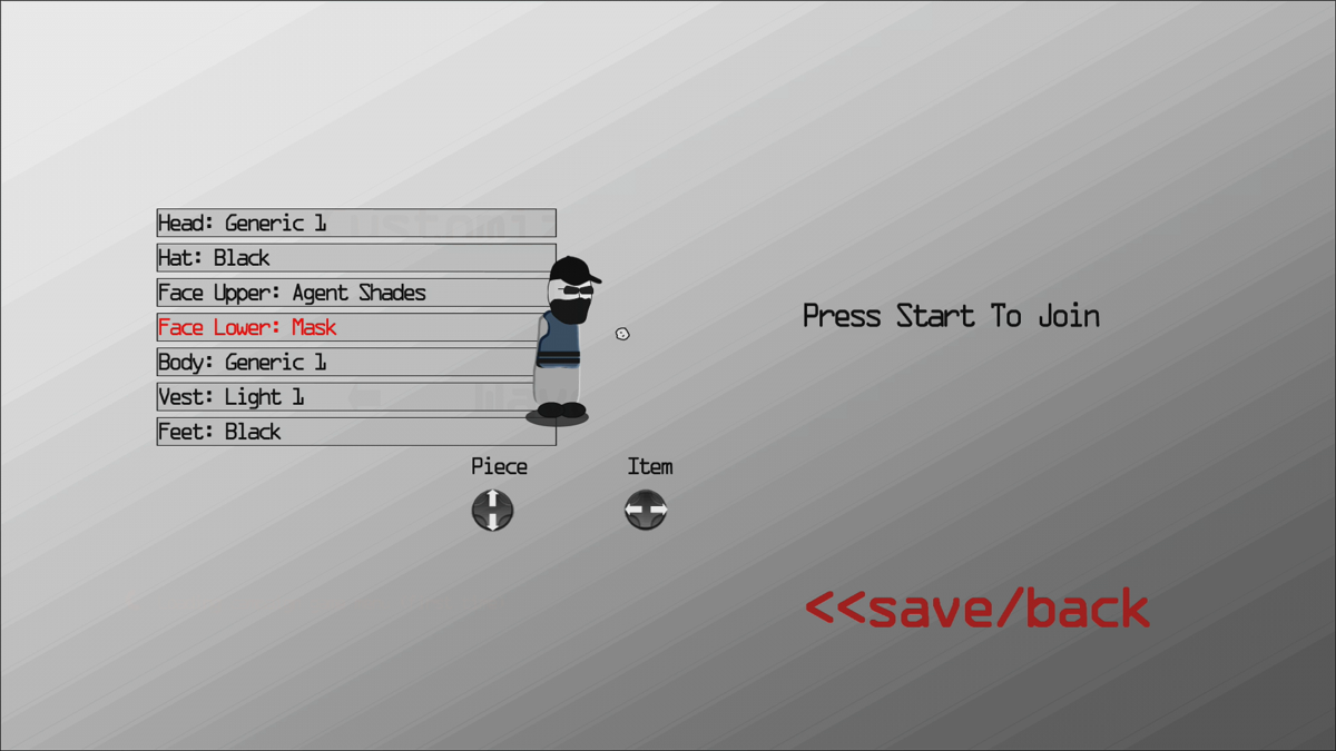 Screenshot of Vector Madness: Zombies (Xbox 360, 2014) - MobyGames